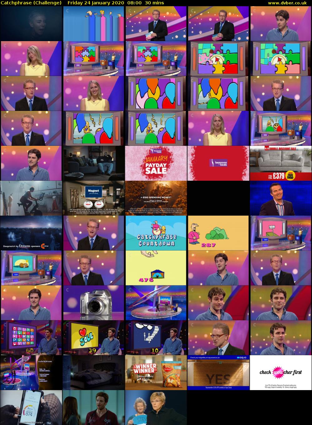 Catchphrase (Challenge) - 2020-01-24-0800