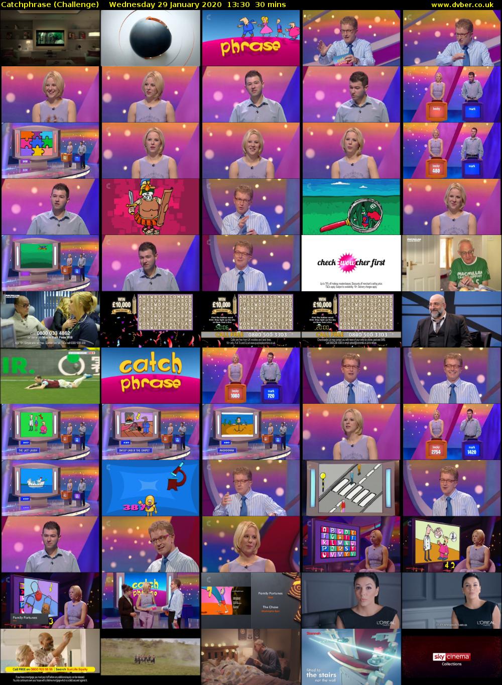 Catchphrase (Challenge) - 2020-01-29-1330