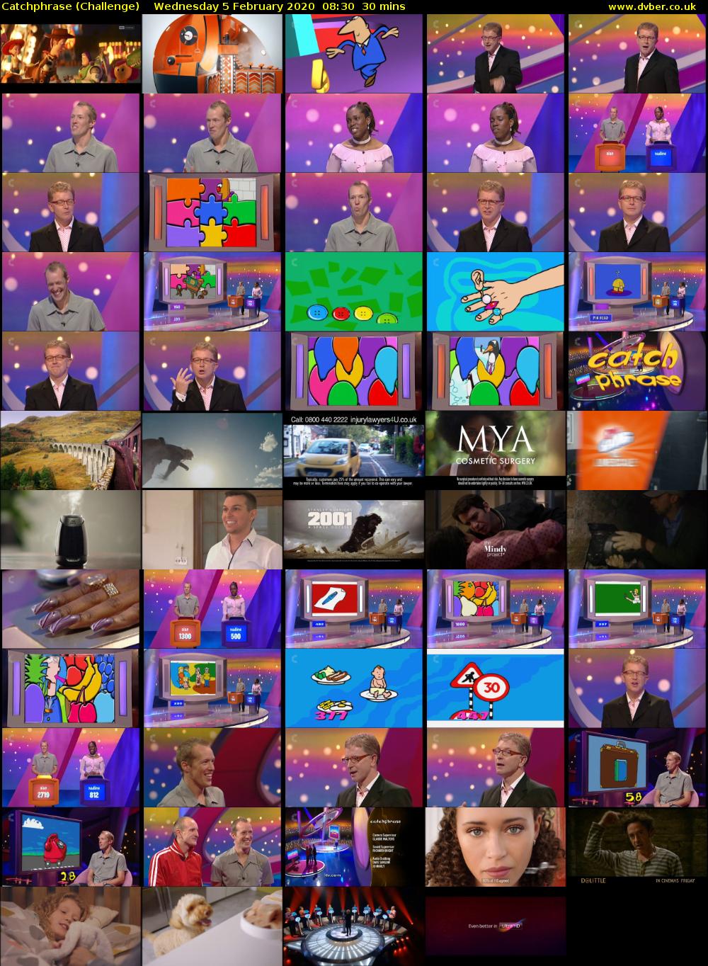 Catchphrase (Challenge) - 2020-02-05-0830