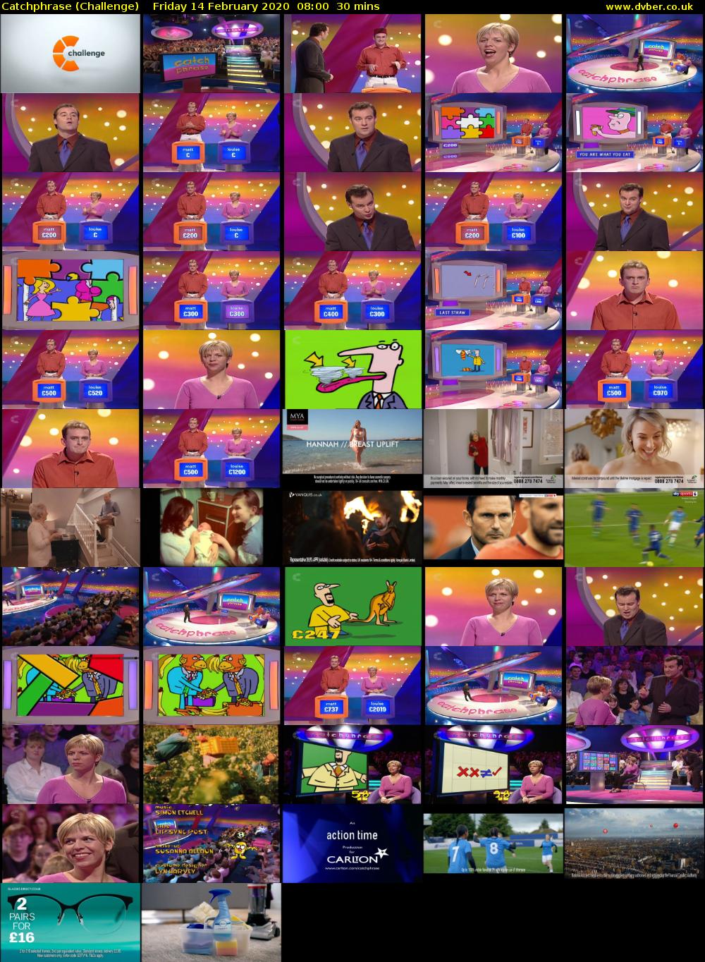 Catchphrase (Challenge) - 2020-02-14-0800