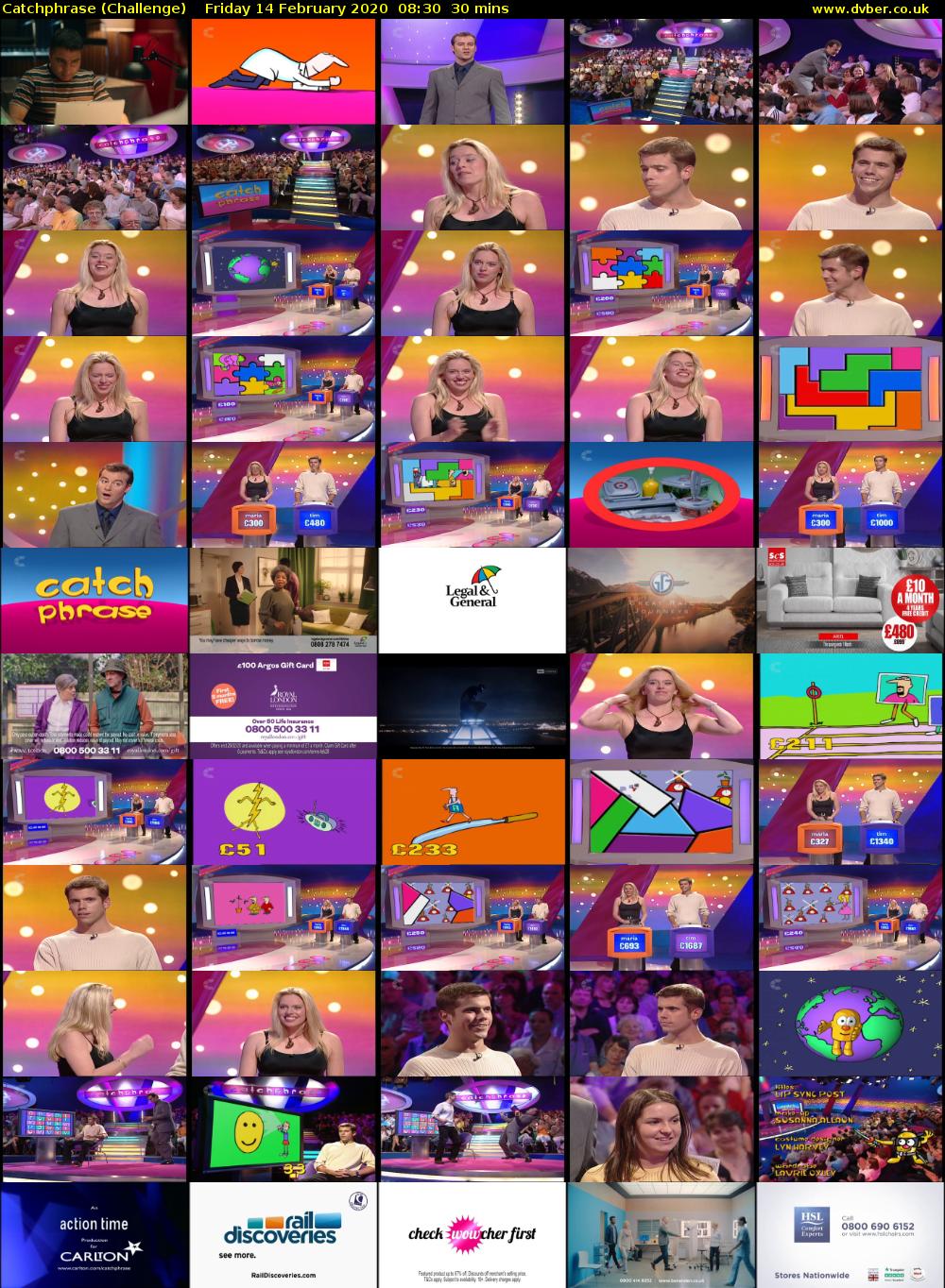 Catchphrase (Challenge) - 2020-02-14-0830