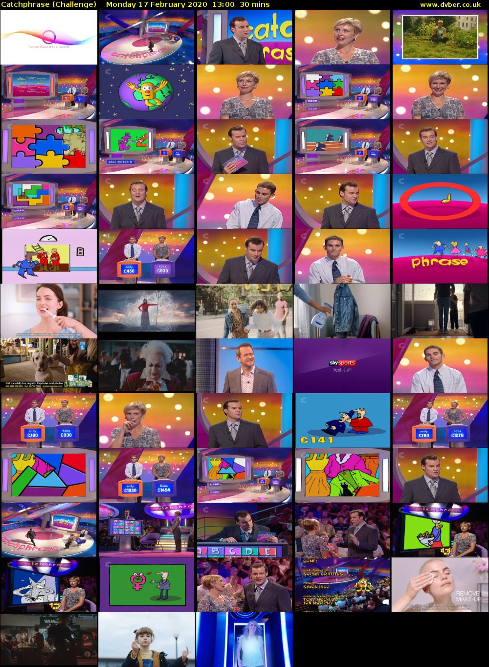 Catchphrase (Challenge) - 2020-02-17-1300