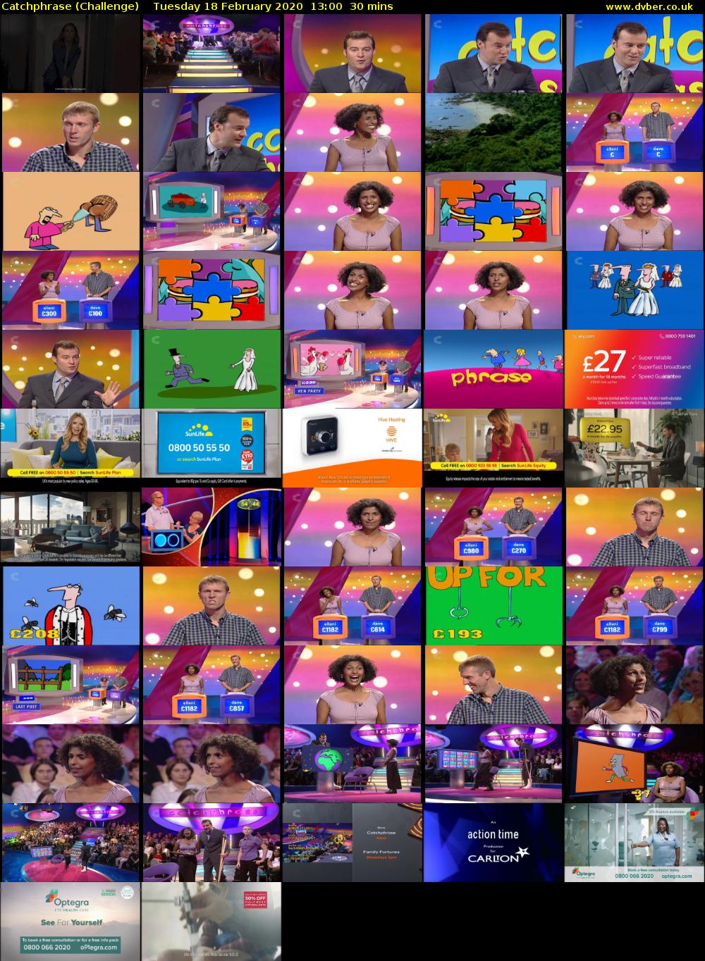 Catchphrase (Challenge) - 2020-02-18-1300