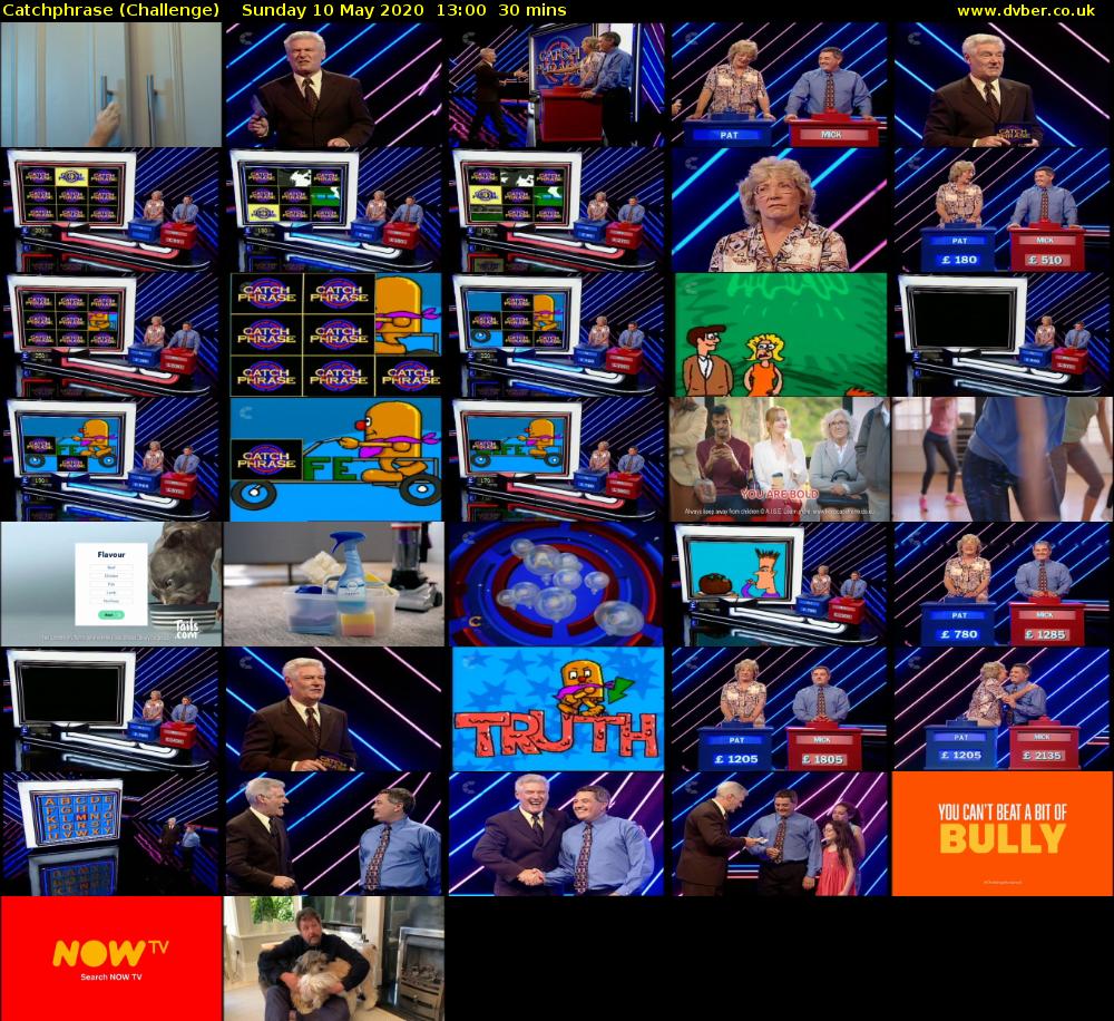 Catchphrase (Challenge) - 2020-05-10-1300