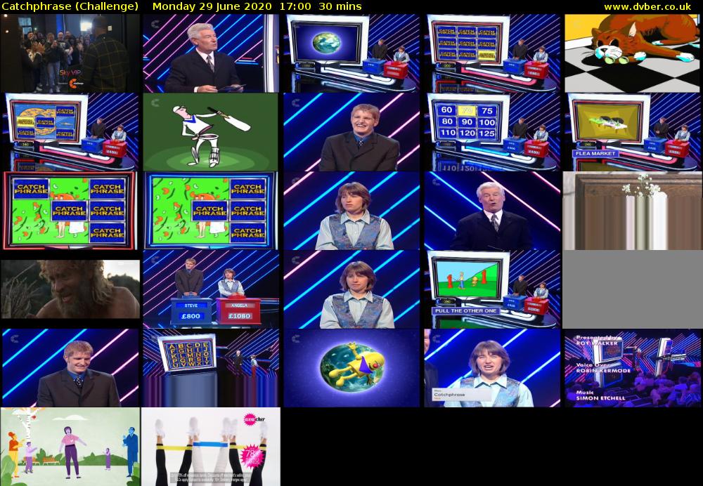Catchphrase (Challenge) - 2020-06-29-1700