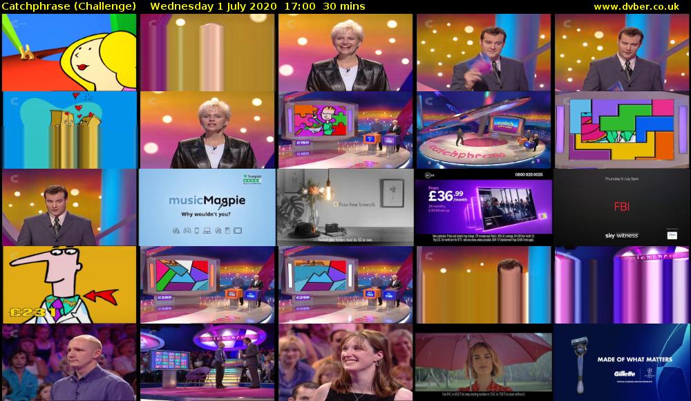 Catchphrase (Challenge) - 2020-07-01-1700