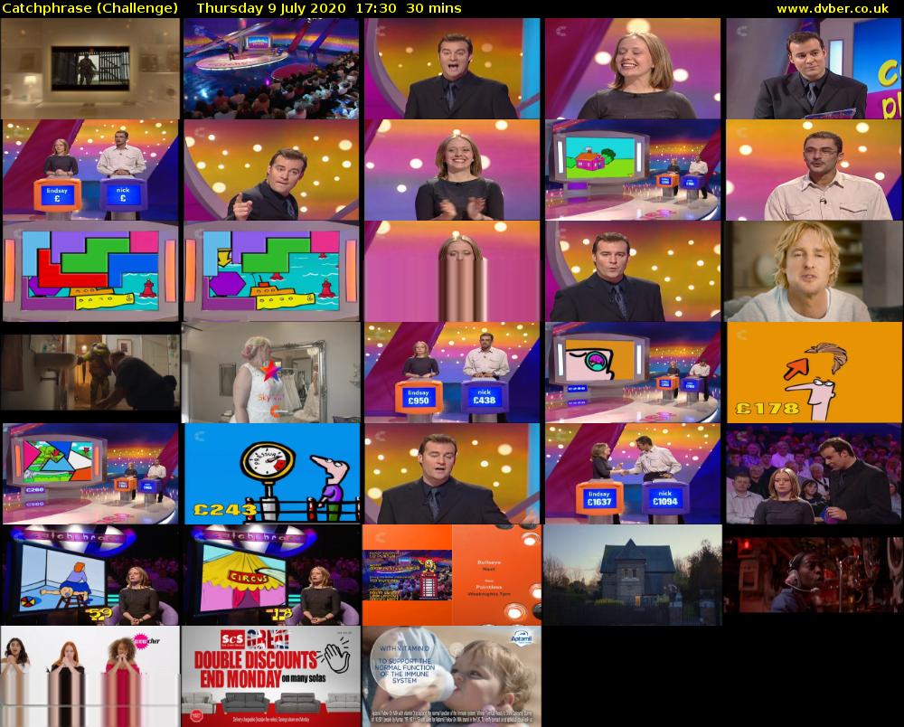 Catchphrase (Challenge) - 2020-07-09-1730