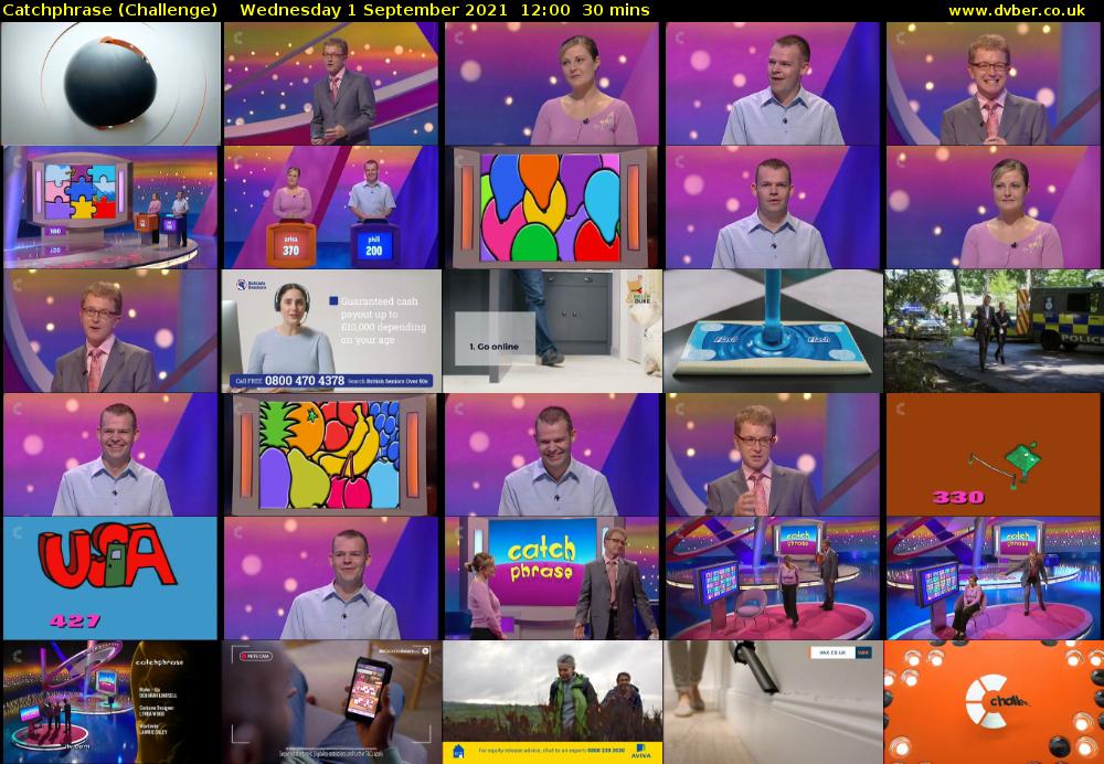 Catchphrase (Challenge) - 2021-09-01-1200