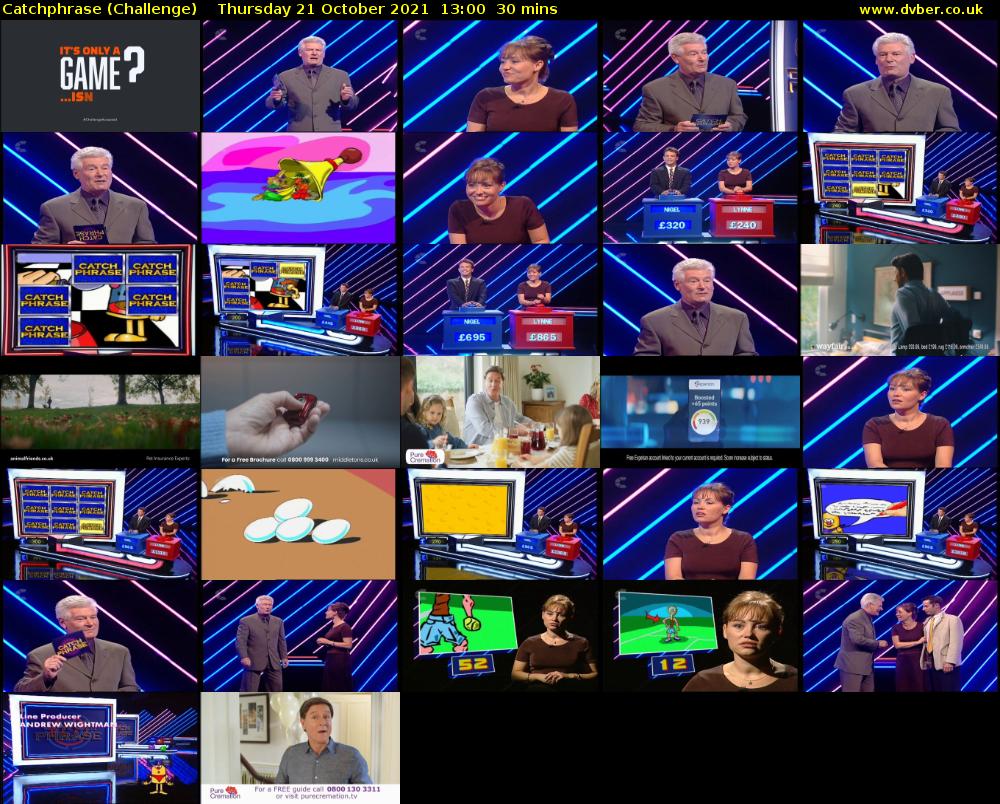 Catchphrase (Challenge) - 2021-10-21-1300