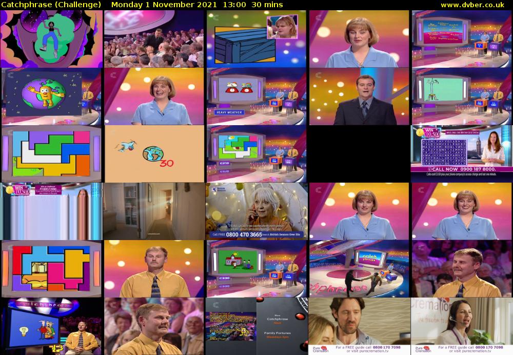 Catchphrase (Challenge) - 2021-11-01-1300