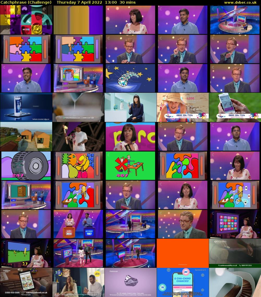 Catchphrase (Challenge) - 2022-04-07-1300