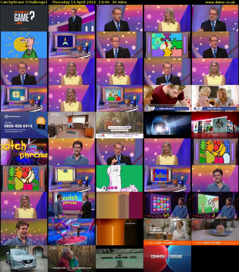 Catchphrase (Challenge) - 2022-04-14-1300