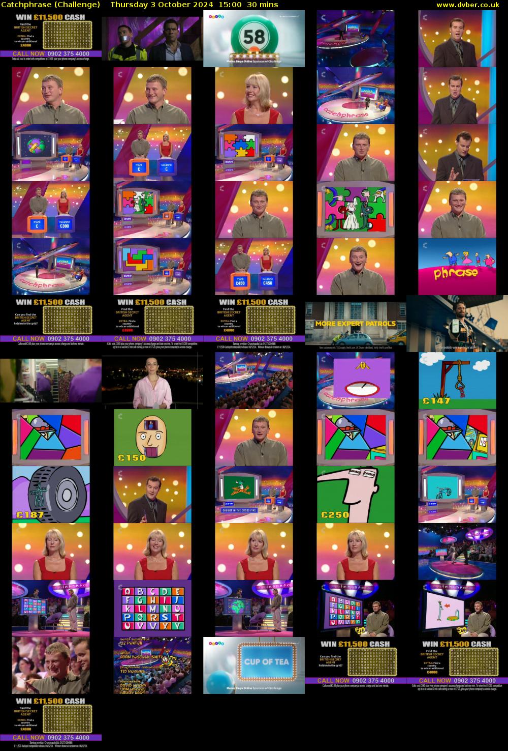 Catchphrase (Challenge) - 2024-10-03-1500