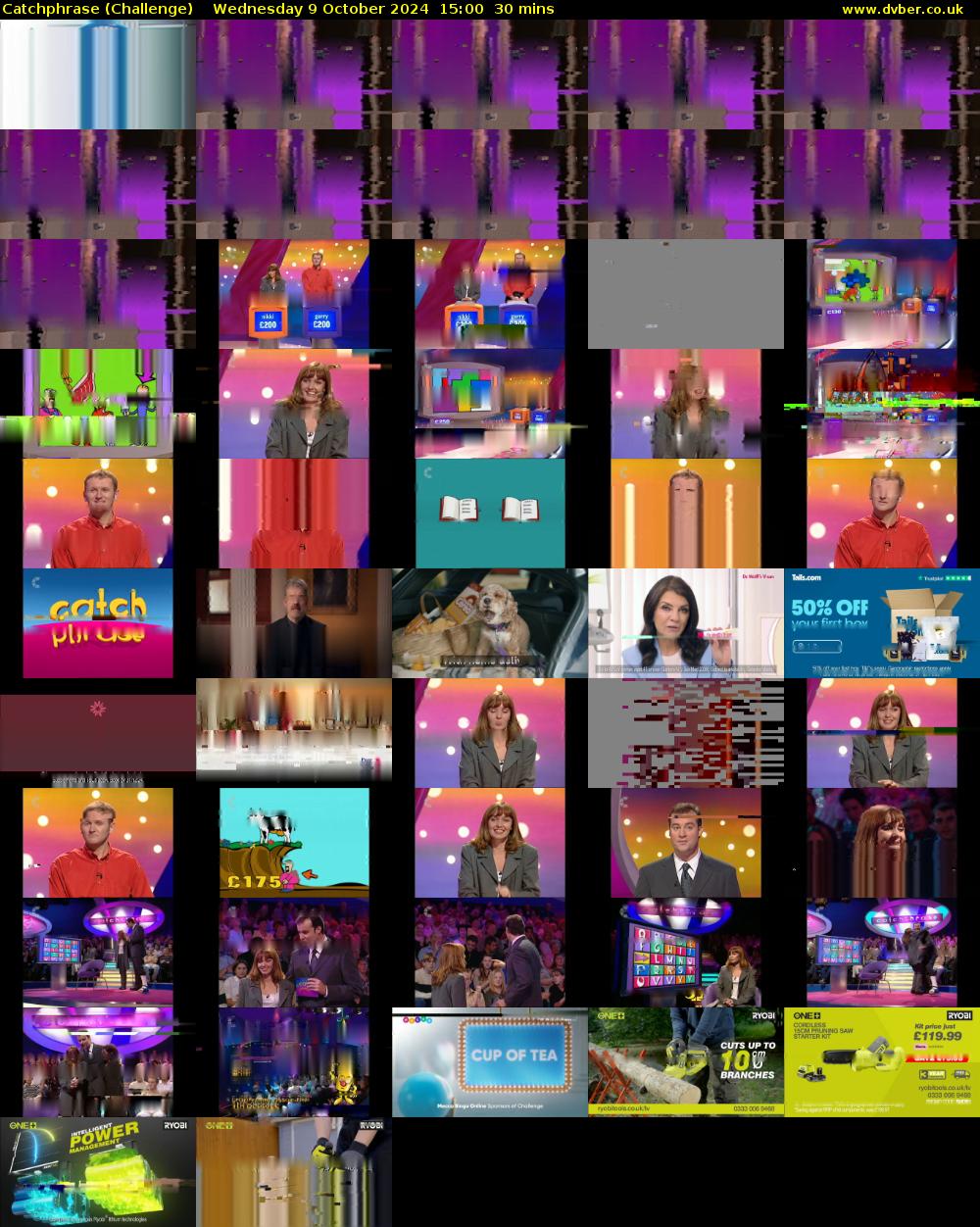 Catchphrase (Challenge) - 2024-10-09-1500