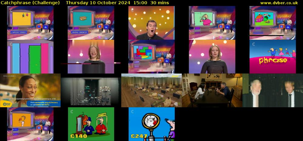 Catchphrase (Challenge) - 2024-10-10-1500