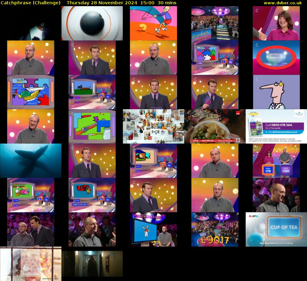 Catchphrase (Challenge) - 2024-11-28-1500