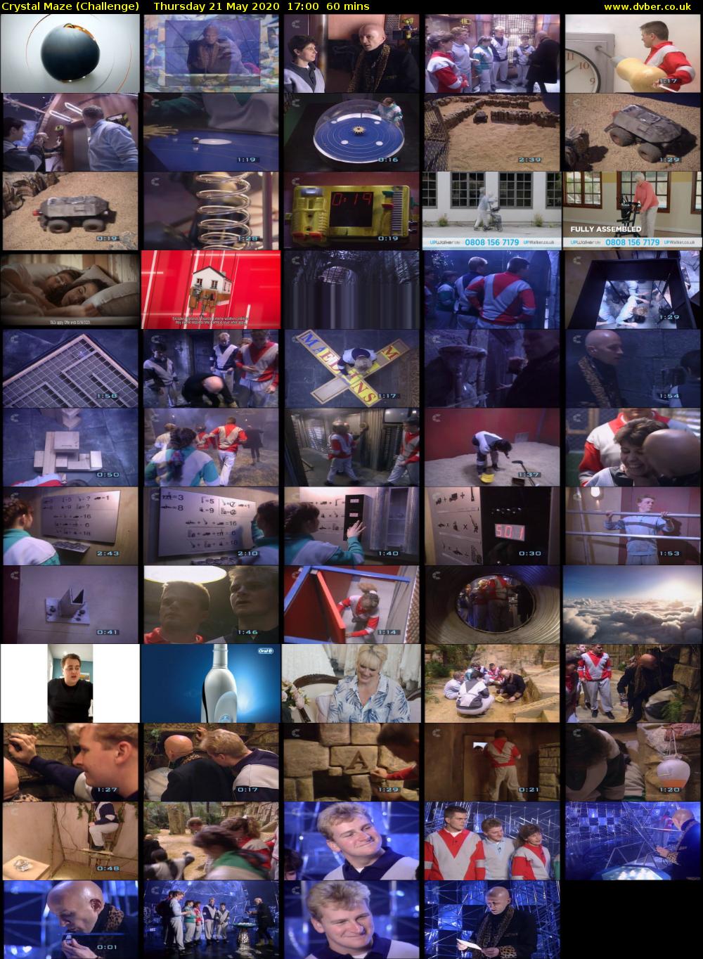 Crystal Maze (Challenge) - 2020-05-21-1700