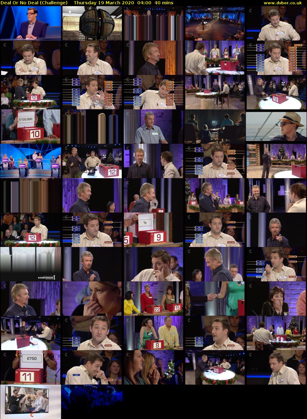 Deal Or No Deal (Challenge) - 2020-03-19-0400