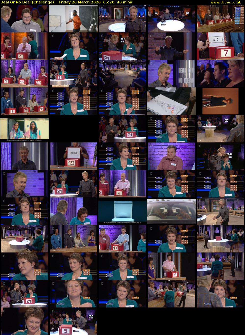 Deal Or No Deal (Challenge) - 2020-03-20-0520