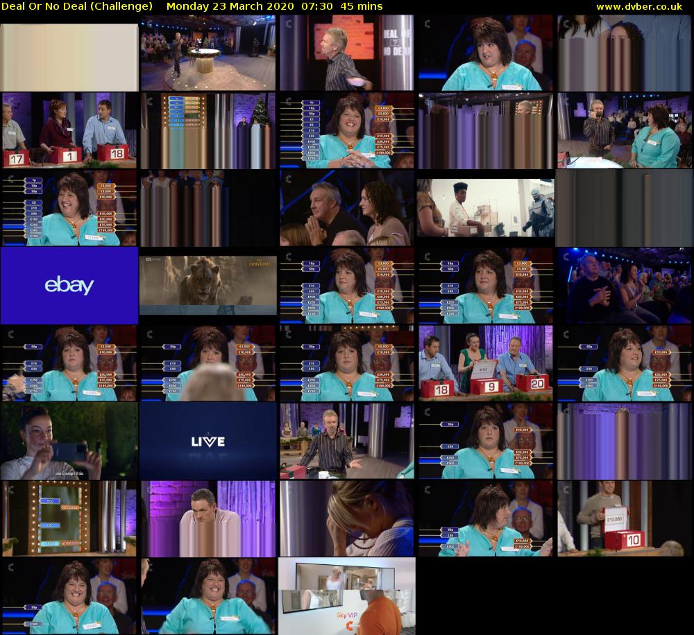 Deal Or No Deal (Challenge) - 2020-03-23-0730