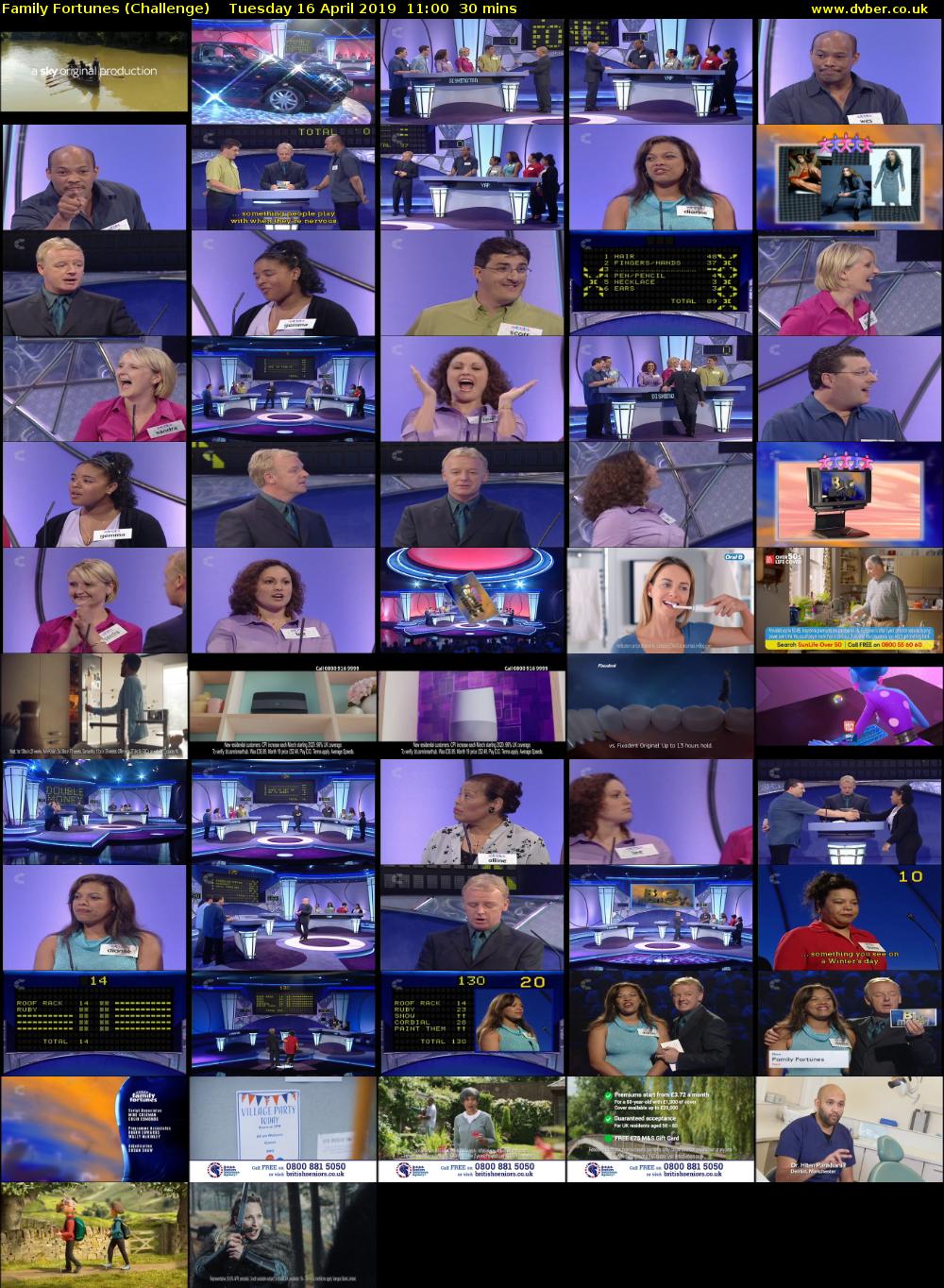 Family Fortunes (Challenge) - 2019-04-16-1100