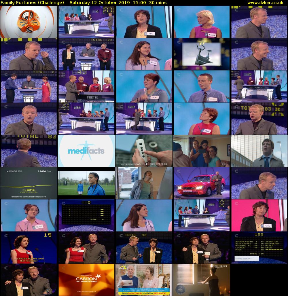 Family Fortunes (Challenge) - 2019-10-12-1500