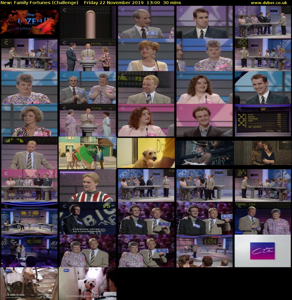 Family Fortunes (Challenge) - 2019-11-22-1300