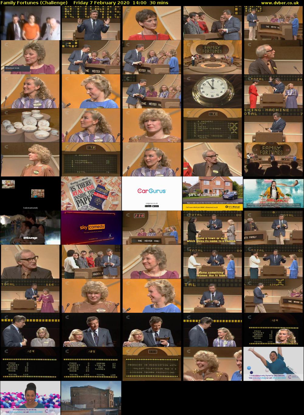 Family Fortunes (Challenge) - 2020-02-07-1400