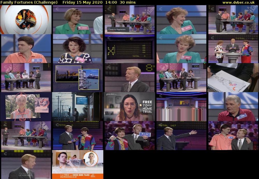 Family Fortunes (Challenge) - 2020-05-15-1400