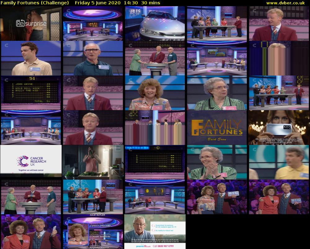 Family Fortunes (Challenge) - 2020-06-05-1430