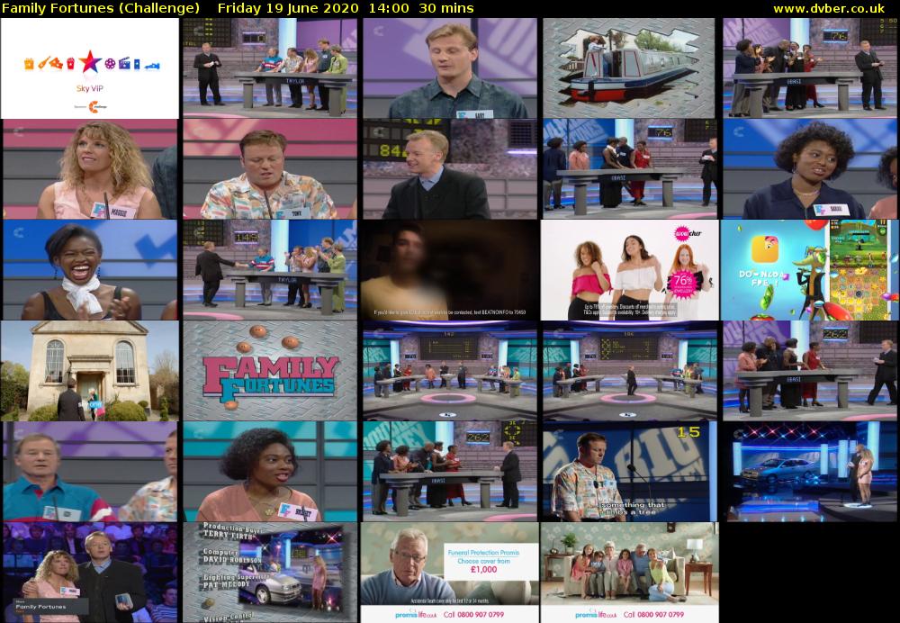 Family Fortunes (Challenge) - 2020-06-19-1400