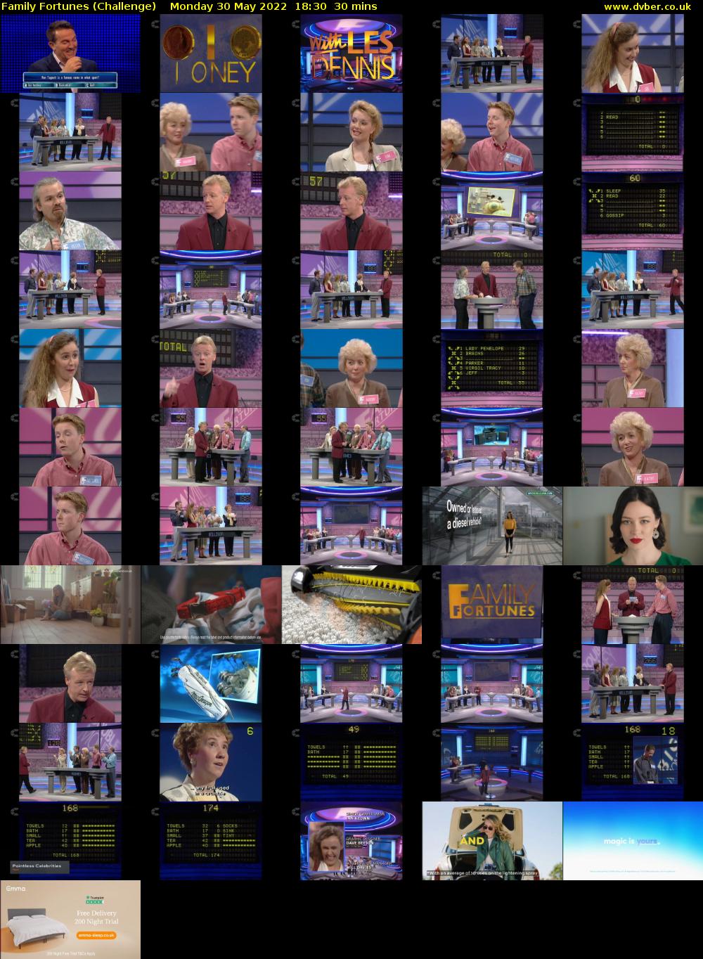 Family Fortunes (Challenge) - 2022-05-30-1830