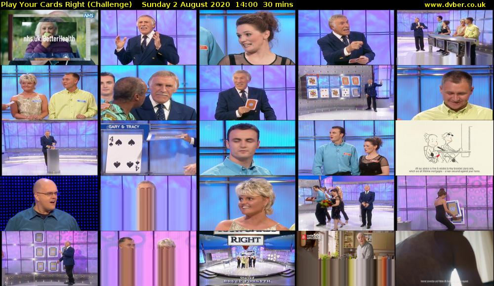 Play Your Cards Right (Challenge) - 2020-08-02-1400