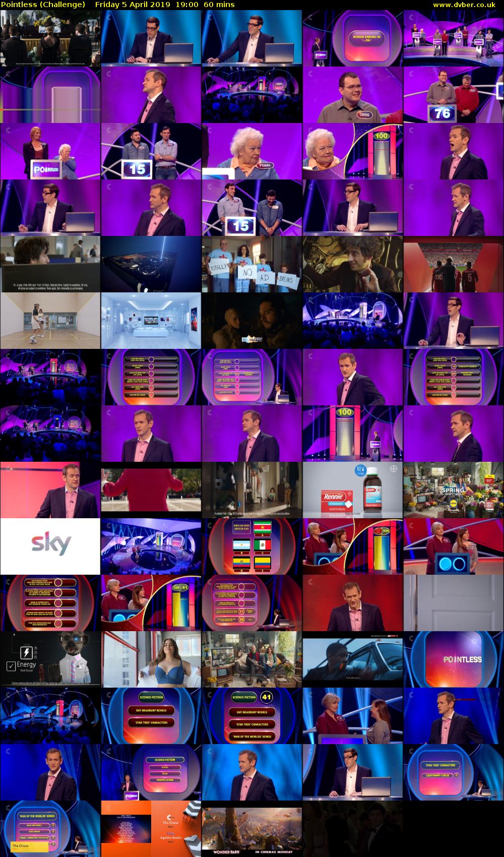 Pointless (Challenge) - 2019-04-05-1900