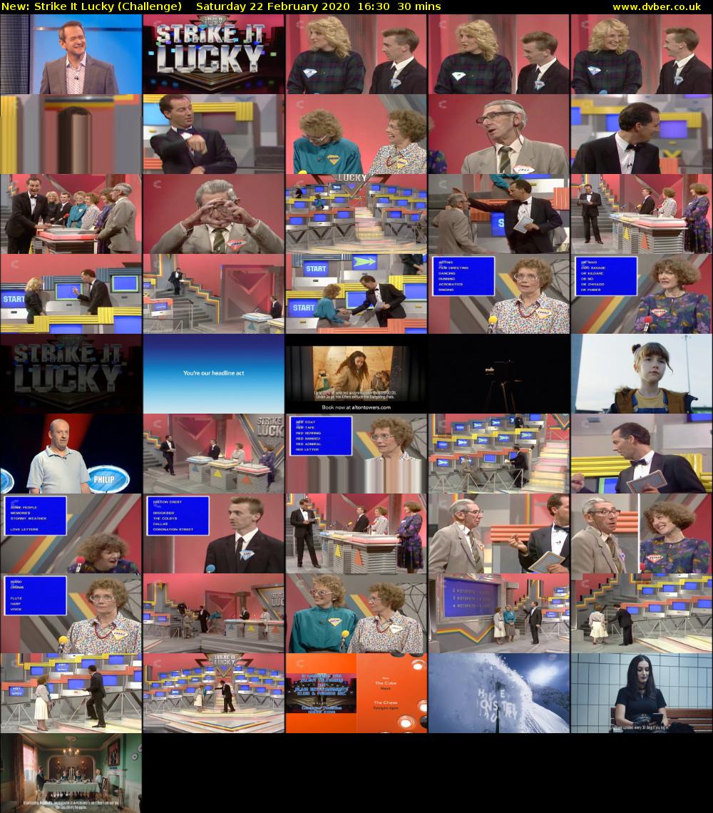 Strike It Lucky (Challenge) - 2020-02-22-1630