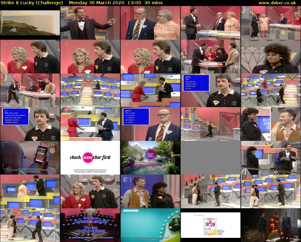Strike It Lucky (Challenge) - 2020-03-30-1300