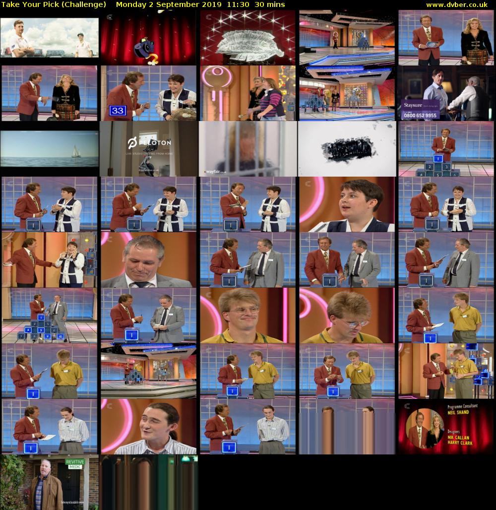 Take Your Pick (Challenge) - 2019-09-02-1130