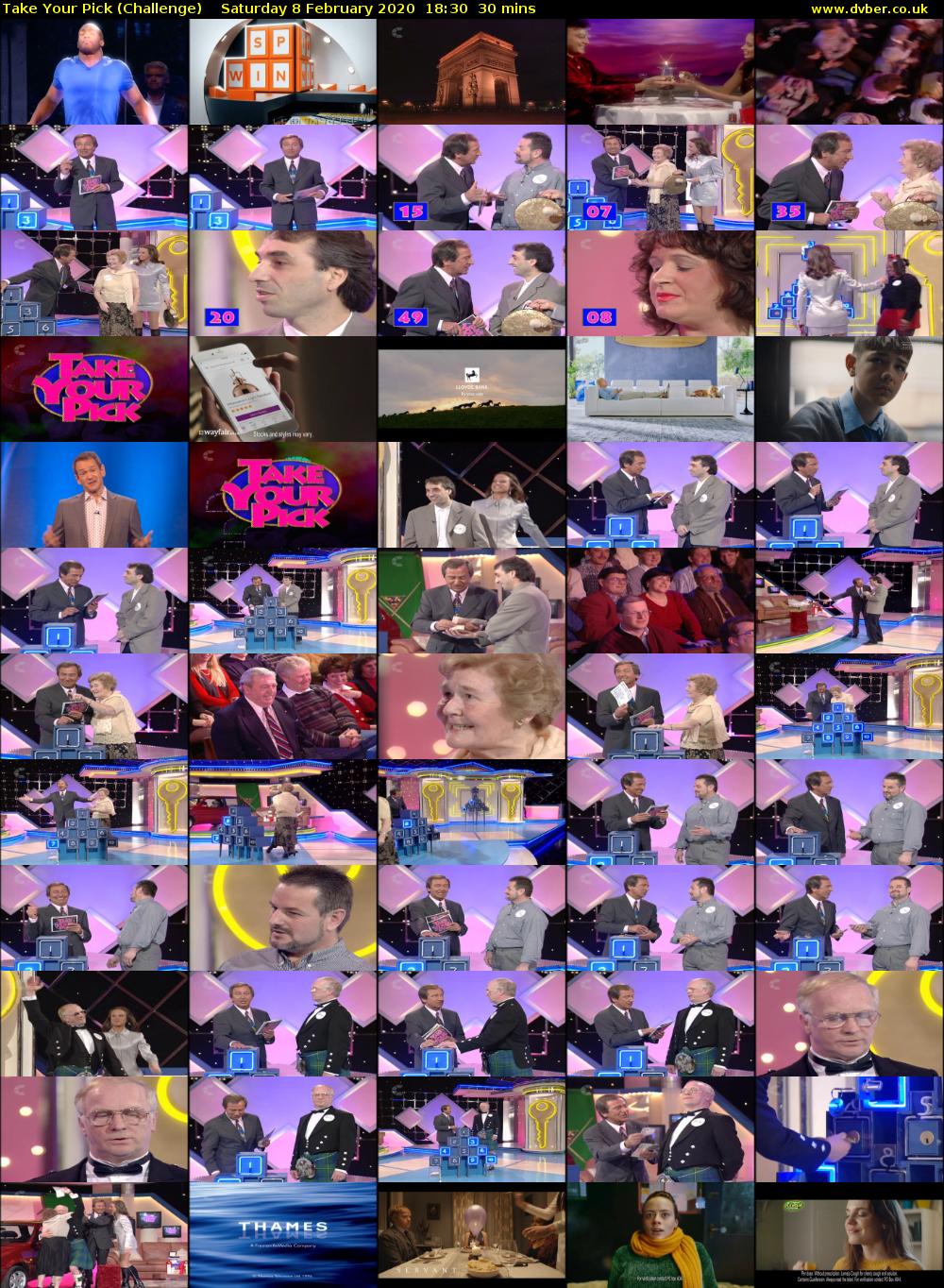 Take Your Pick (Challenge) - 2020-02-08-1830