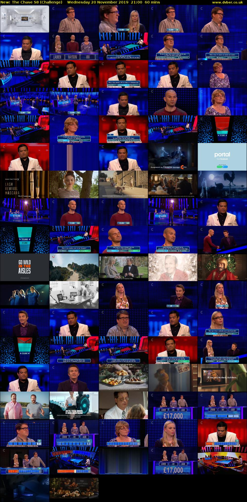 The Chase S8 (Challenge) - 2019-11-20-2100