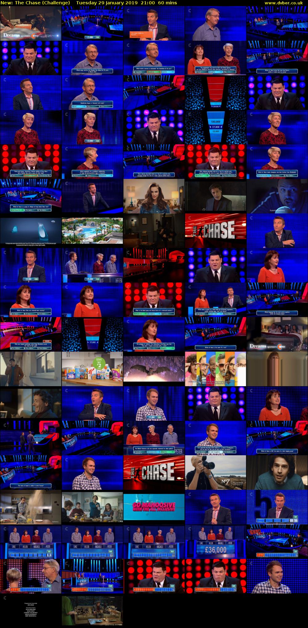 The Chase (Challenge) - 2019-01-29-2100