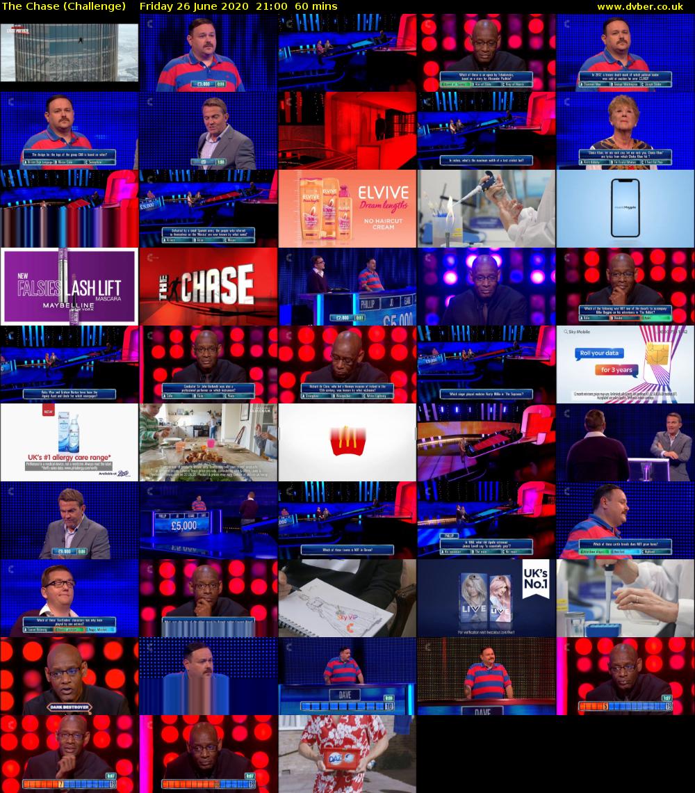 The Chase (Challenge) - 2020-06-26-2100
