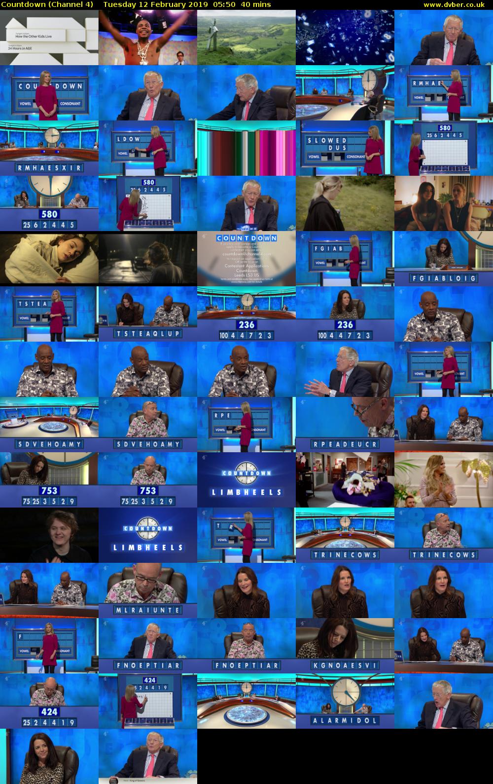 Countdown (Channel 4 HD) - 2019-02-12-0550