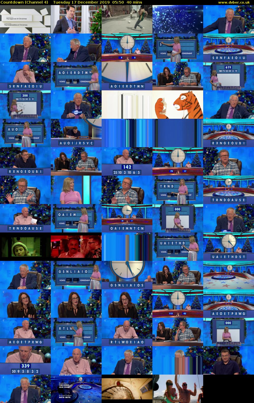 Countdown (Channel 4 HD) - 2019-12-17-0550