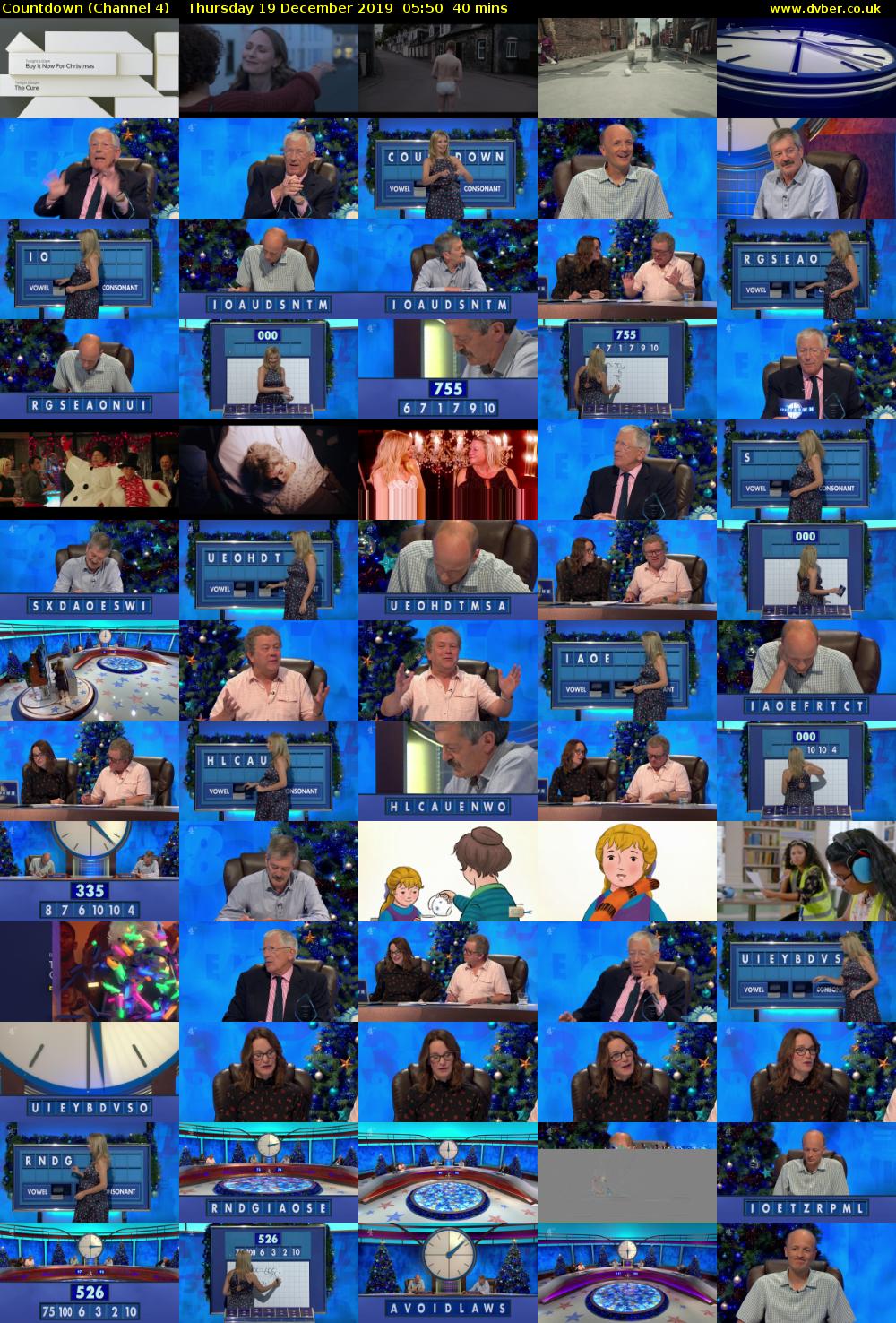 Countdown (Channel 4 HD) - 2019-12-19-0550