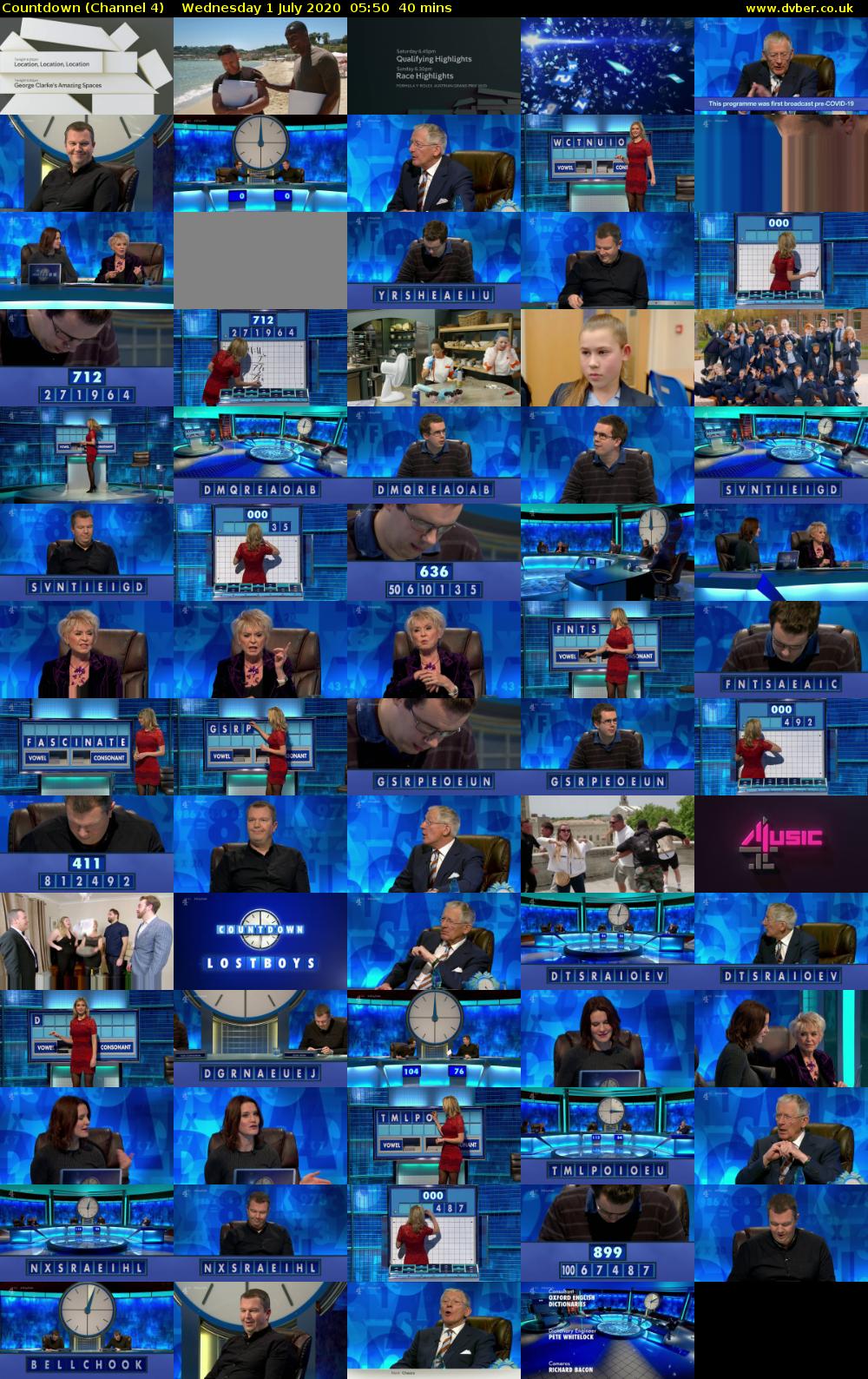 Countdown (Channel 4 HD) - 2020-07-01-0550