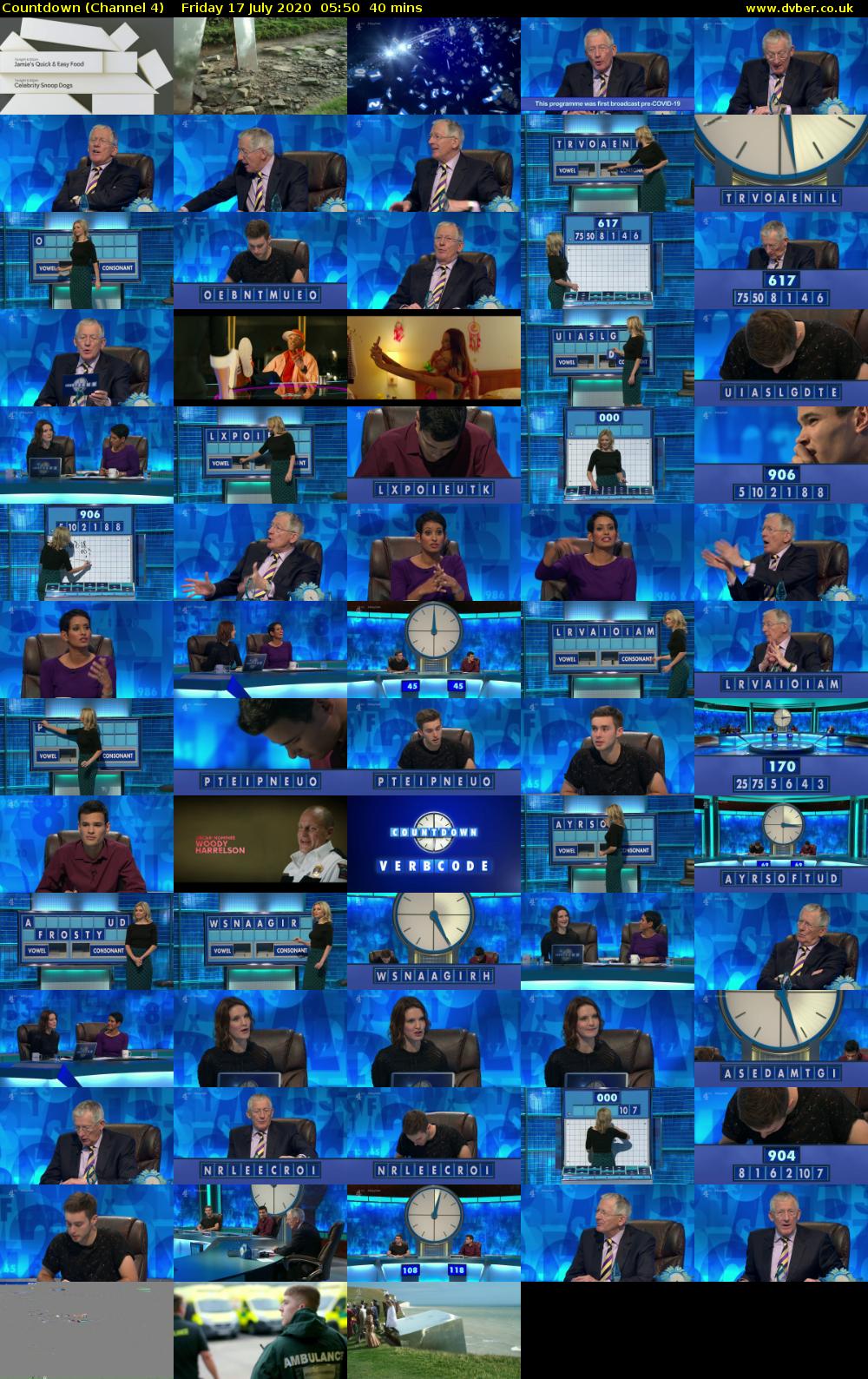 Countdown (Channel 4 HD) - 2020-07-17-0550
