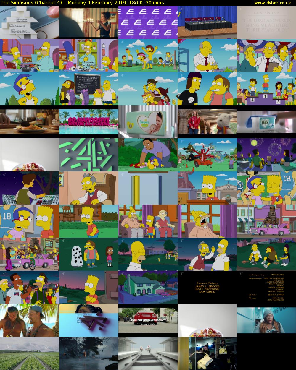 The Simpsons (Channel 4 HD) - 2019-02-04-1800