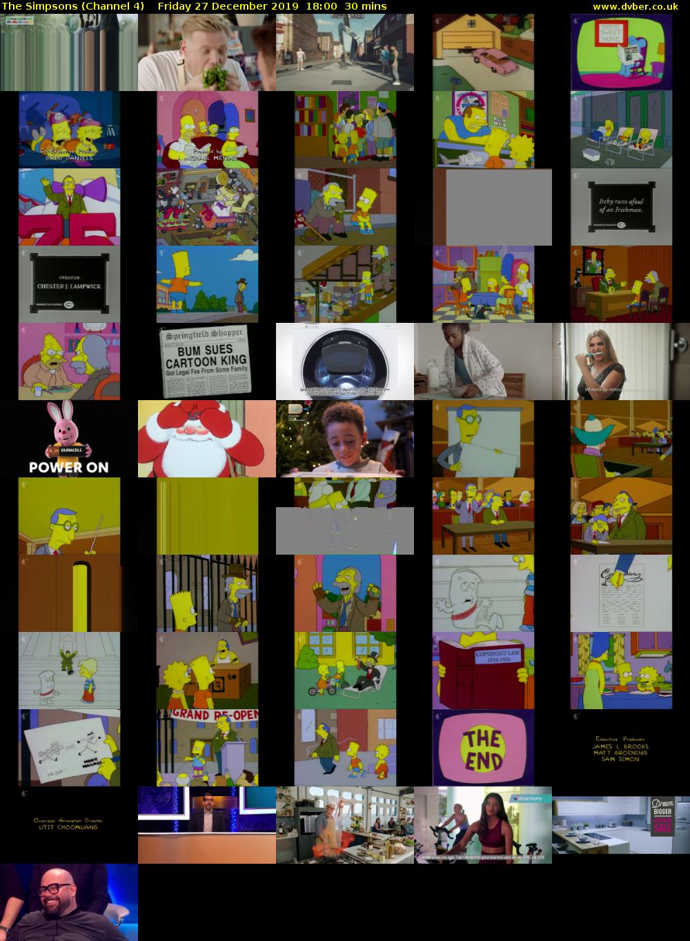 The Simpsons (Channel 4 HD) - 2019-12-27-1800