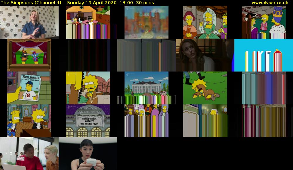 The Simpsons (Channel 4 HD) - 2020-04-19-1300