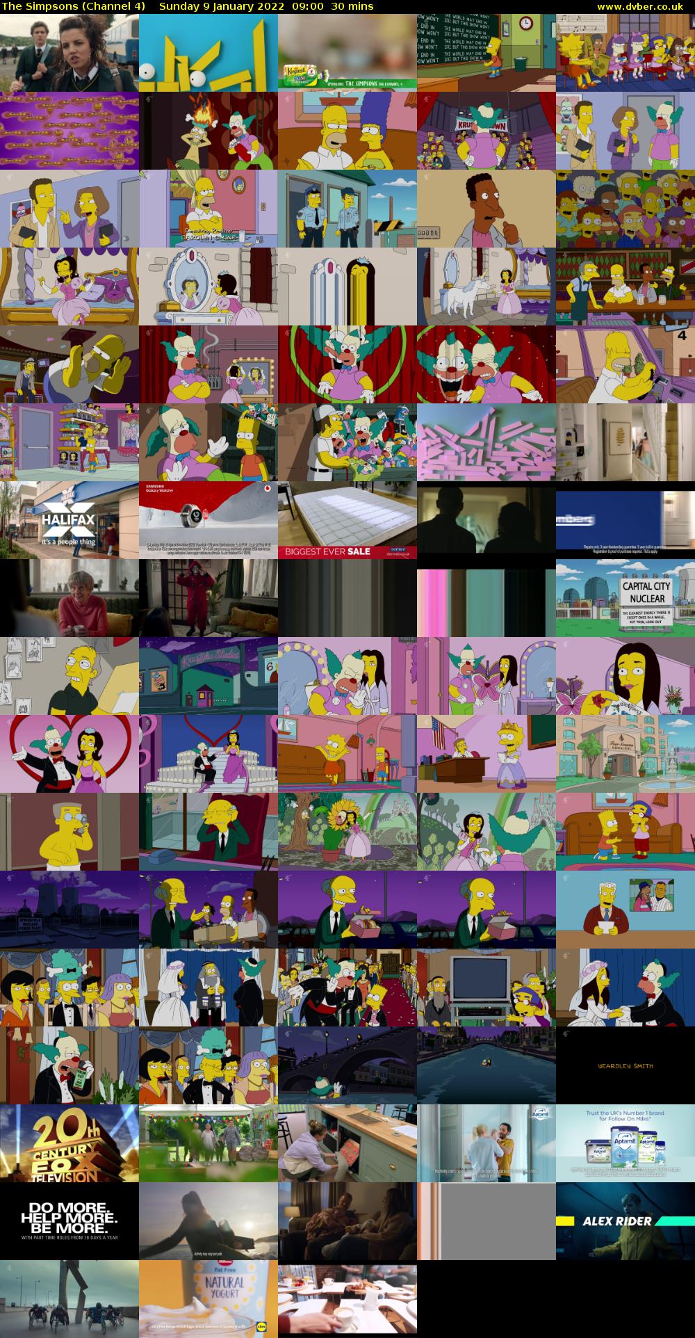 The Simpsons (Channel 4 HD) - 2022-01-09-0900